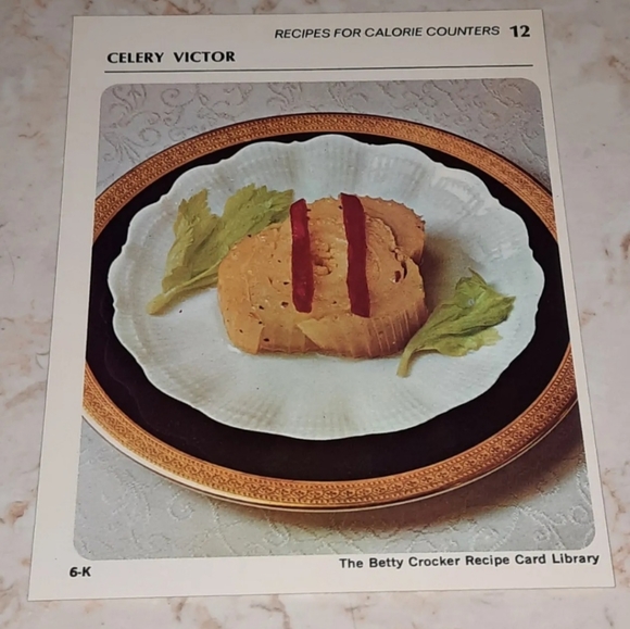 Other | The Betty Crocker Recipe Card Library Replacement Calorie ...